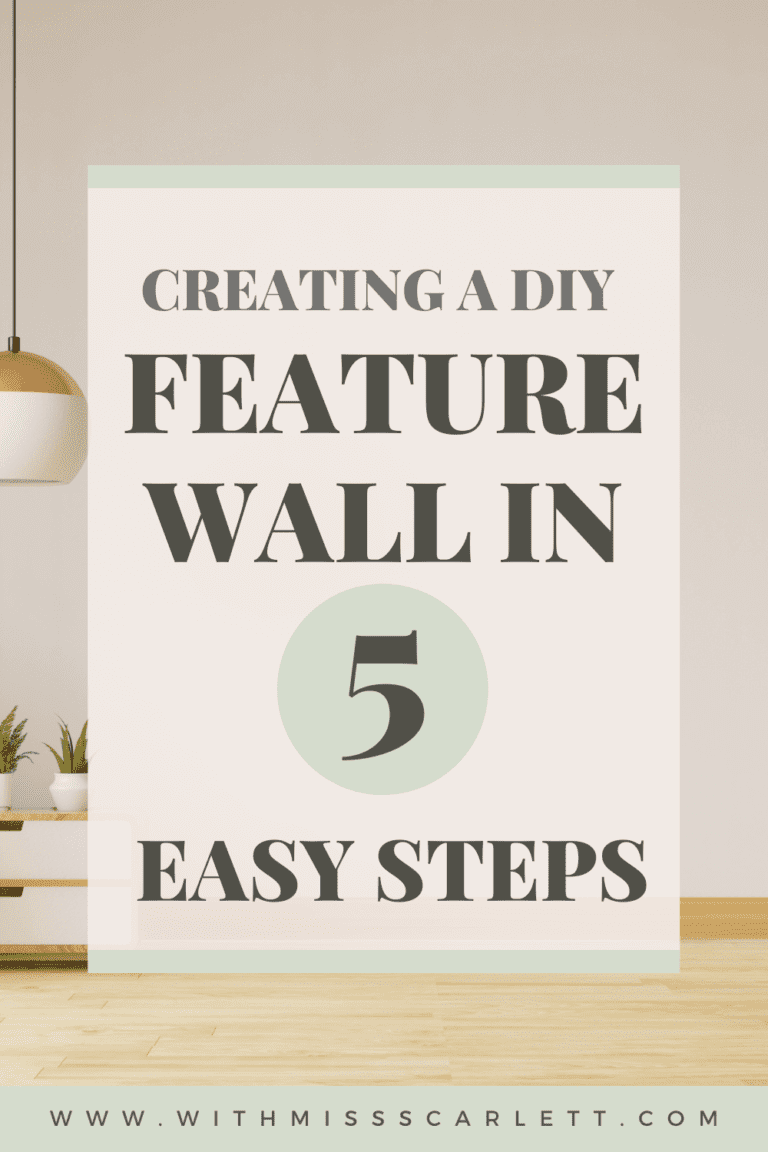 A Beginner's Guide to Creating a Feature Wall
